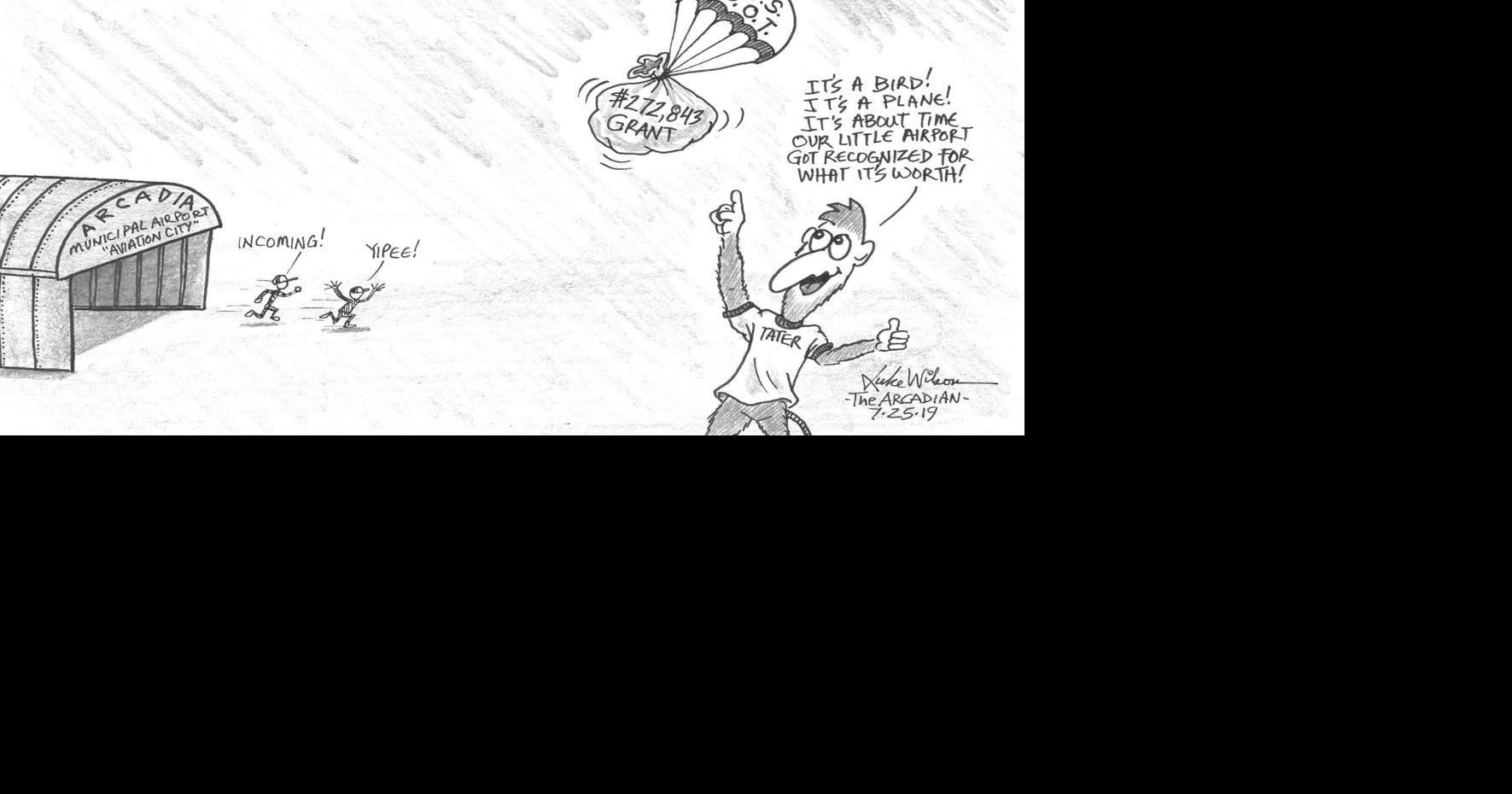 Luke Wilson cartoon, 07/25/19 | Editorial Cartoon | yoursun.com