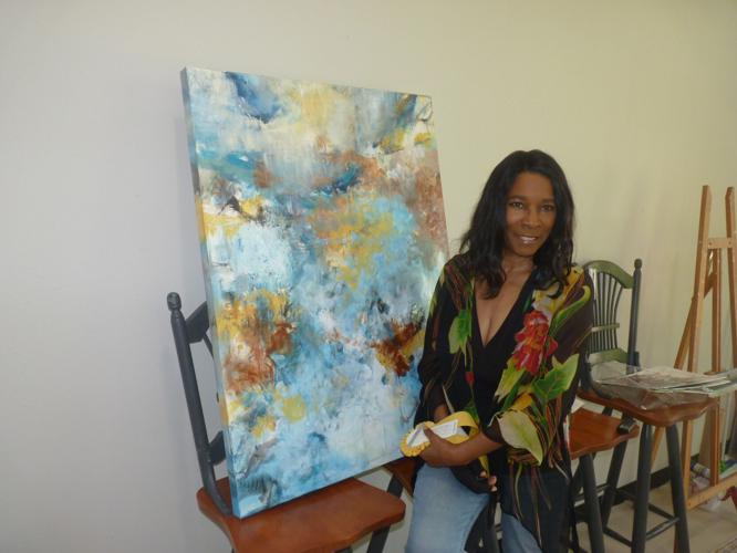 After two strokes, Englewood artist is finding her way in a different ...