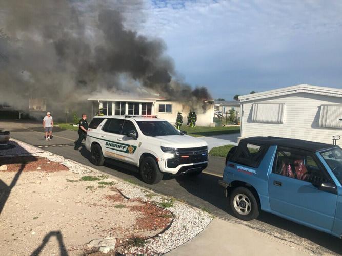 Fire destroys mobile home | News | yoursun.com