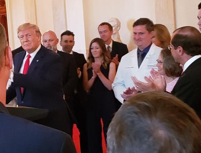 South County doctor helps bring affordable care to nation, visits White ...