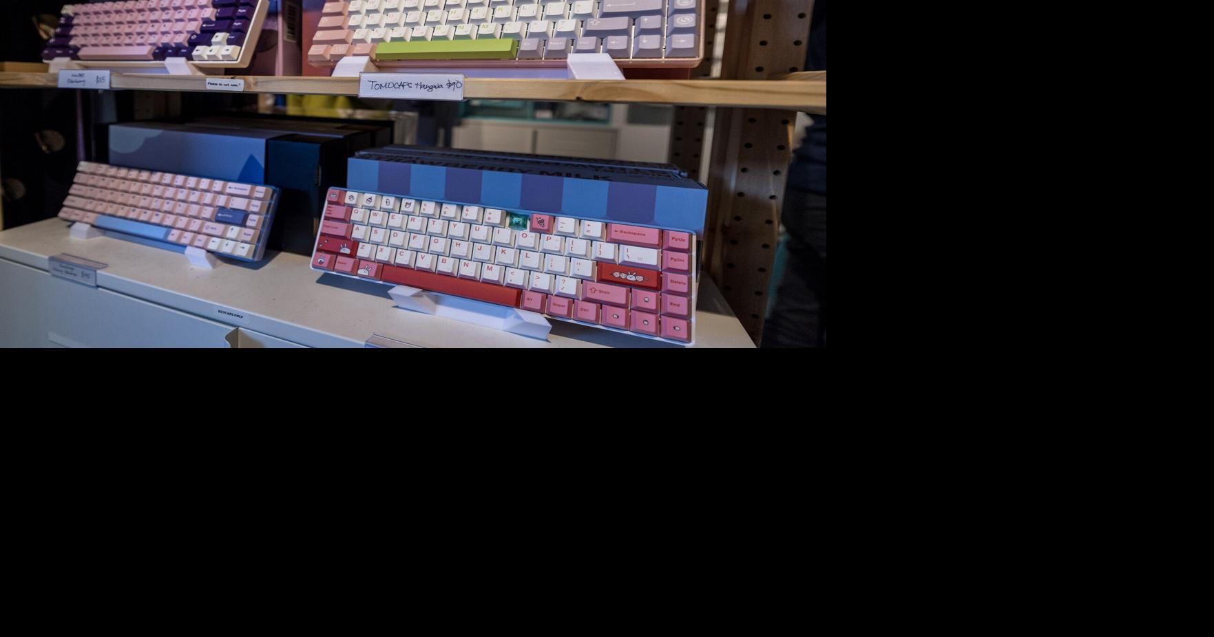 Click clack craze: This mechanical keyboard shop will have you throwing ...