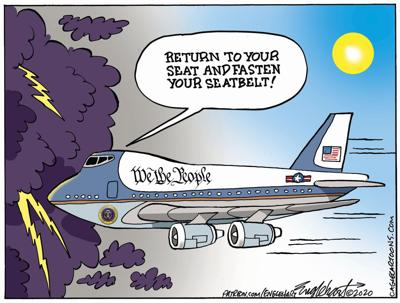 Editorial cartoon: Bumpy Ride | The Gondolier | yoursun.com