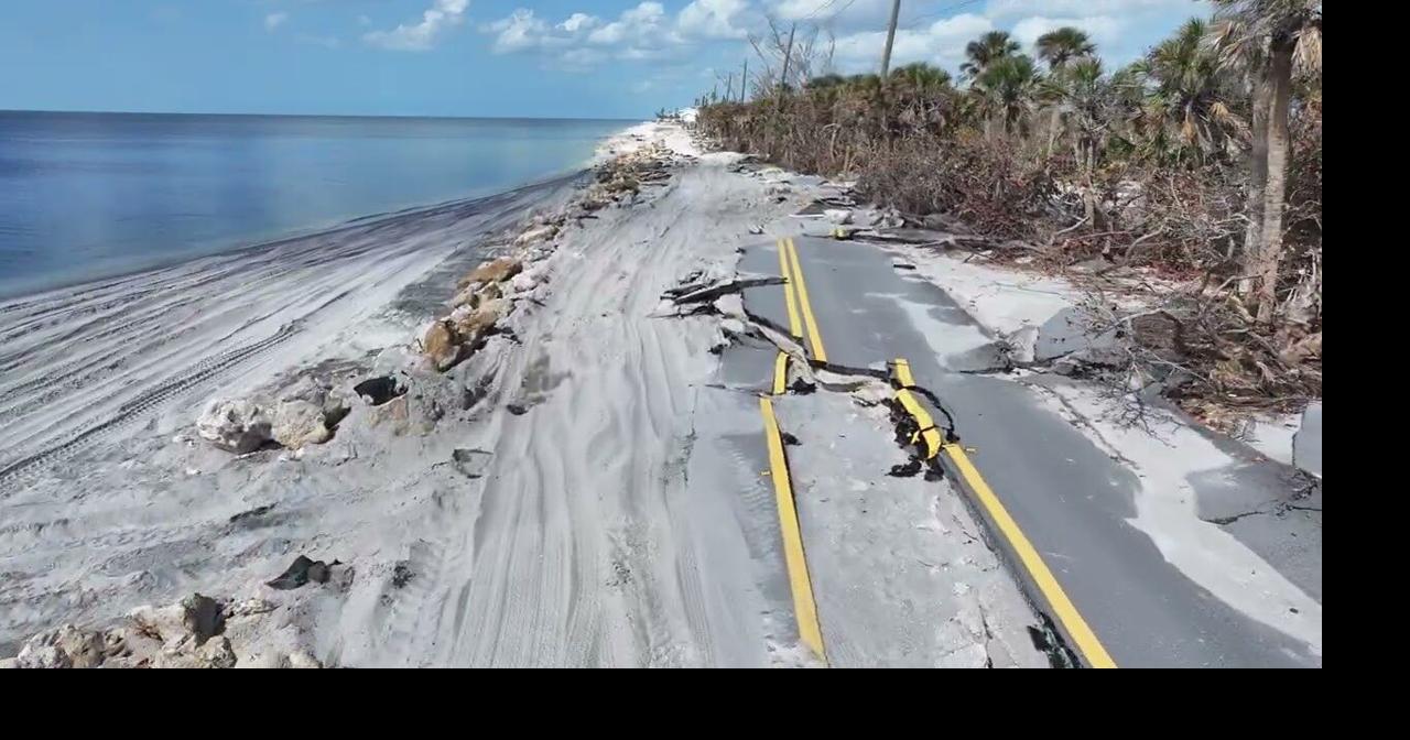 Manasota Key Road at Blind Pass Beach State Park, Nov. 1, 2024 | Video ...