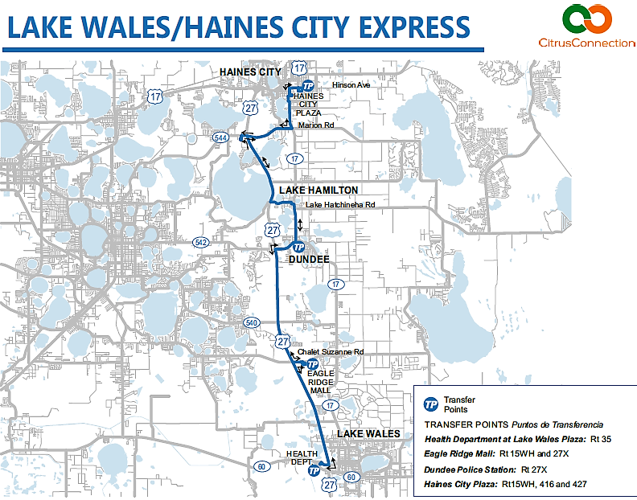 Municipalities to help shoulder costs of U.S. 27 bus route | Polk ...