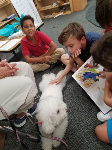 Dogs read to children as part of reading program | The Daily Sun ...
