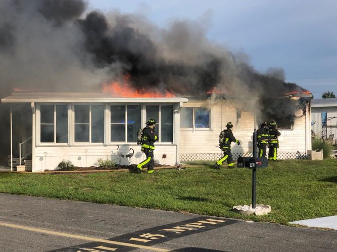 Fire destroys mobile home | News | yoursun.com