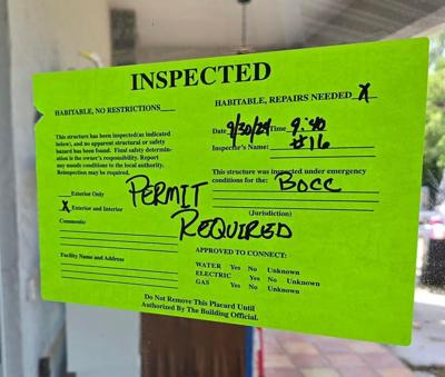 Permit tags inform homeowners of lawful work | Port Charlotte News ...