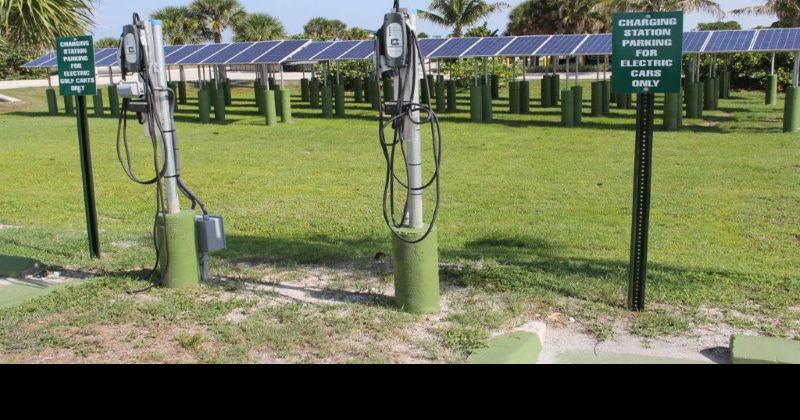 Sharky’s adds solar panels, free charging stations | News Archives | yoursun.com