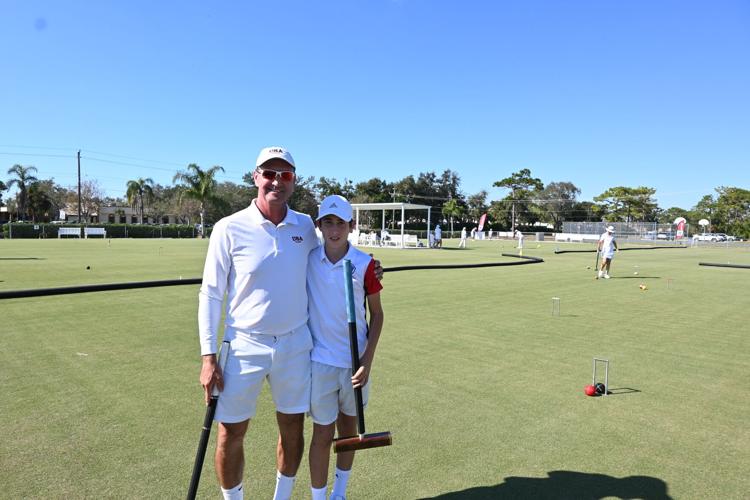 WITH VIDEO: Golf croquet — husband vs. wife, father vs. son | News ...