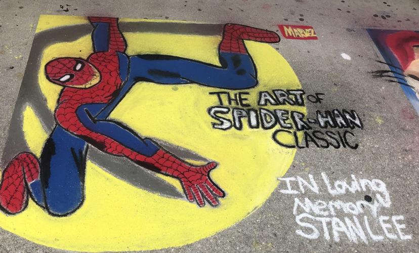 PCHS students show off art skills using chalk | Port Charlotte News ...
