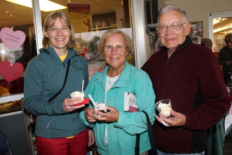 Friends celebrating love at the library with ice cream social | News ...
