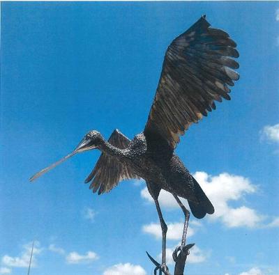 Sculpture costs mount, public funds used on spoonbill display | News ...