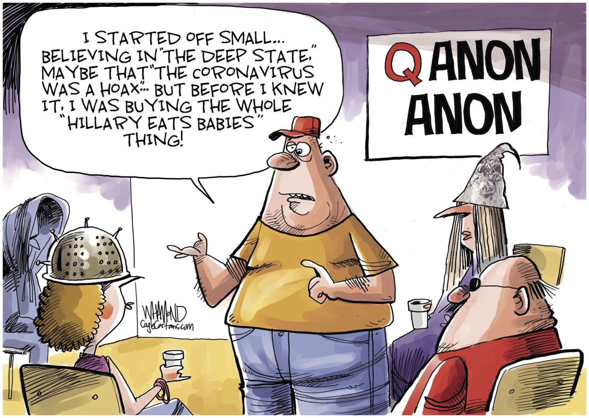 Editorial cartoon: Anon anon meeting | The Gondolier | yoursun.com