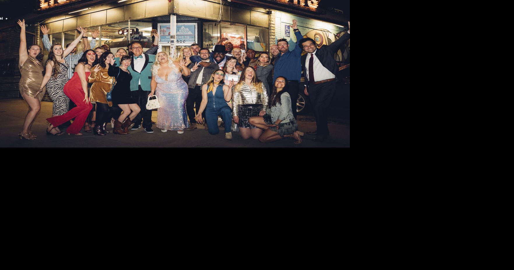 Space Disco Cowboy? Couples ditch traditional wedding dress codes in ...