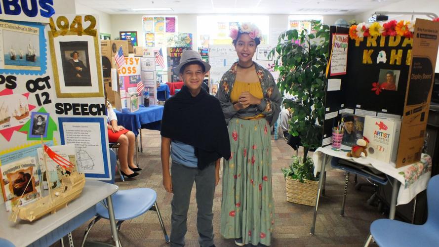 Blast from the past: Peace River Elementary students hold “Living ...