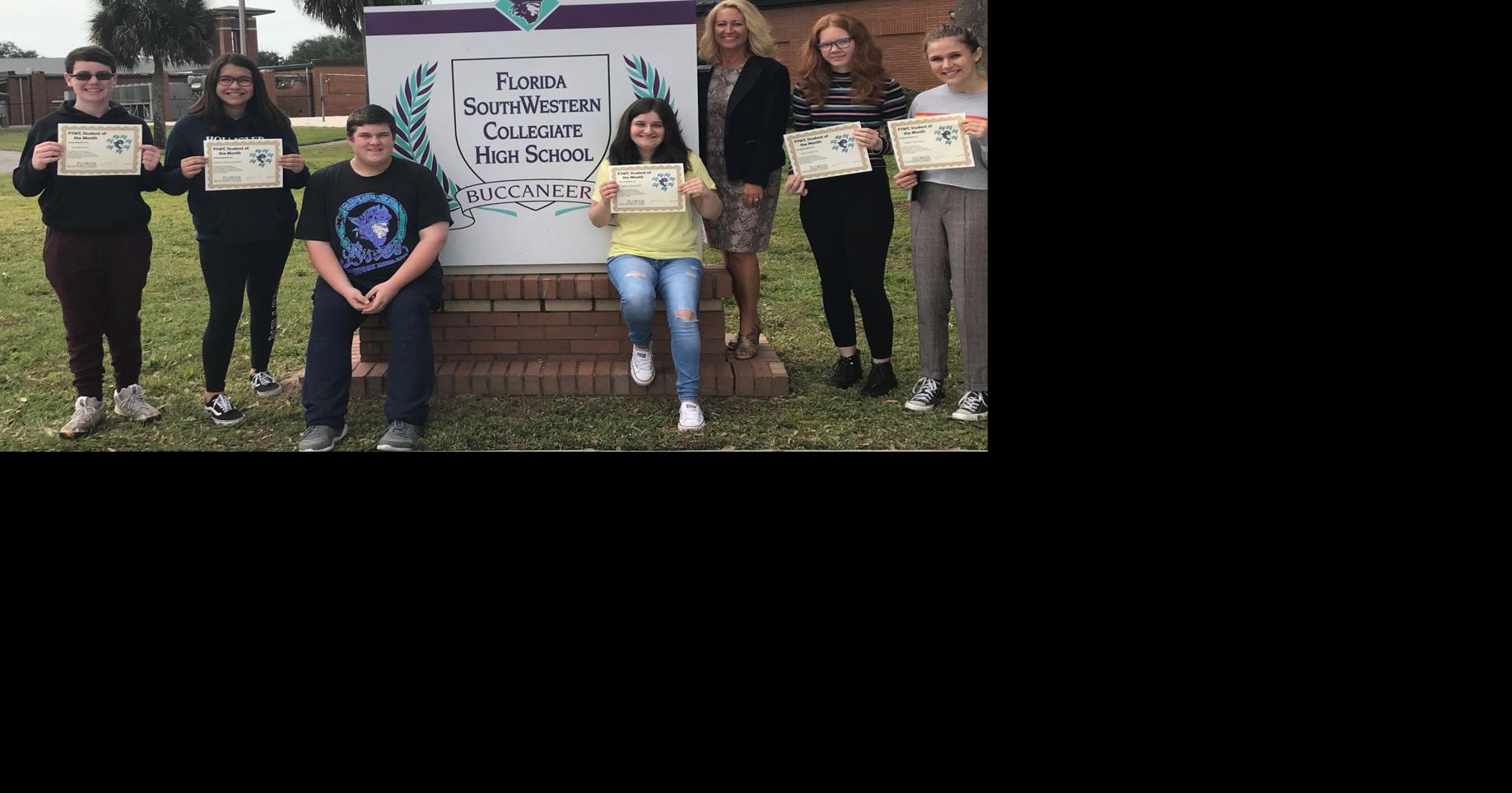 Florida SouthWestern Collegiate High School students of the month | The ...