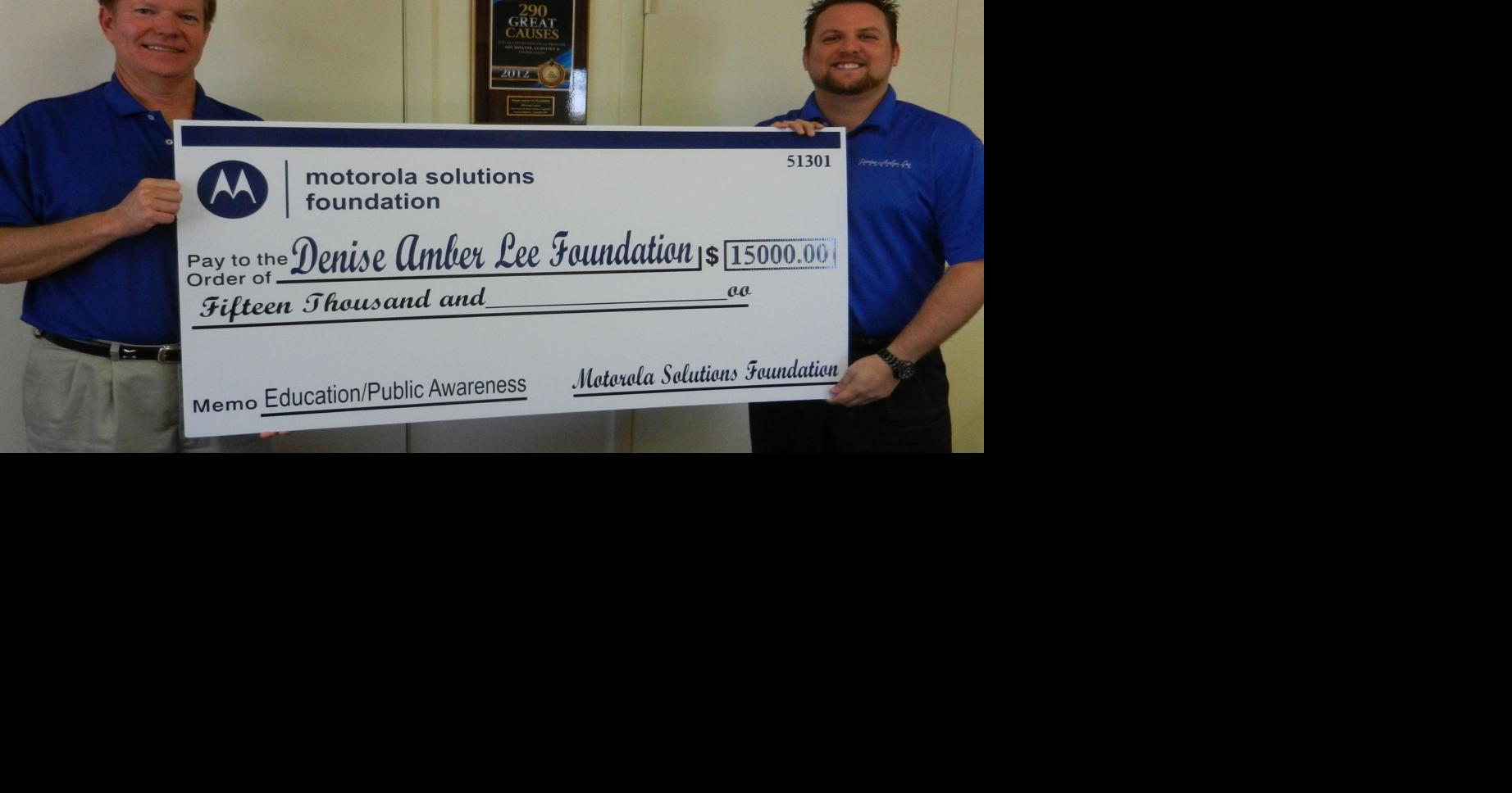 Lee Foundation receives Motorola grant | News Archives | yoursun.com