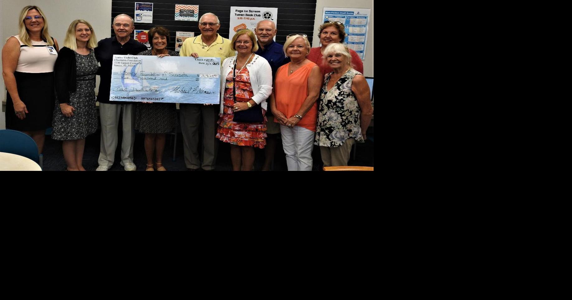 VYC foundation helps Jacaranda library | The Gondolier | yoursun.com