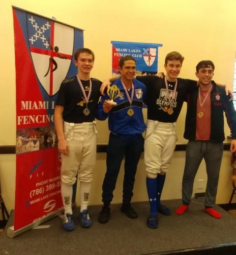 Goals and Golds, Thayer brothers are Charlotte County's fencing first ...