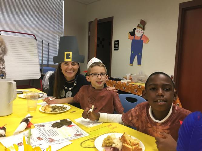 Peace River classes come together to celebrate Thanksgiving | Port ...