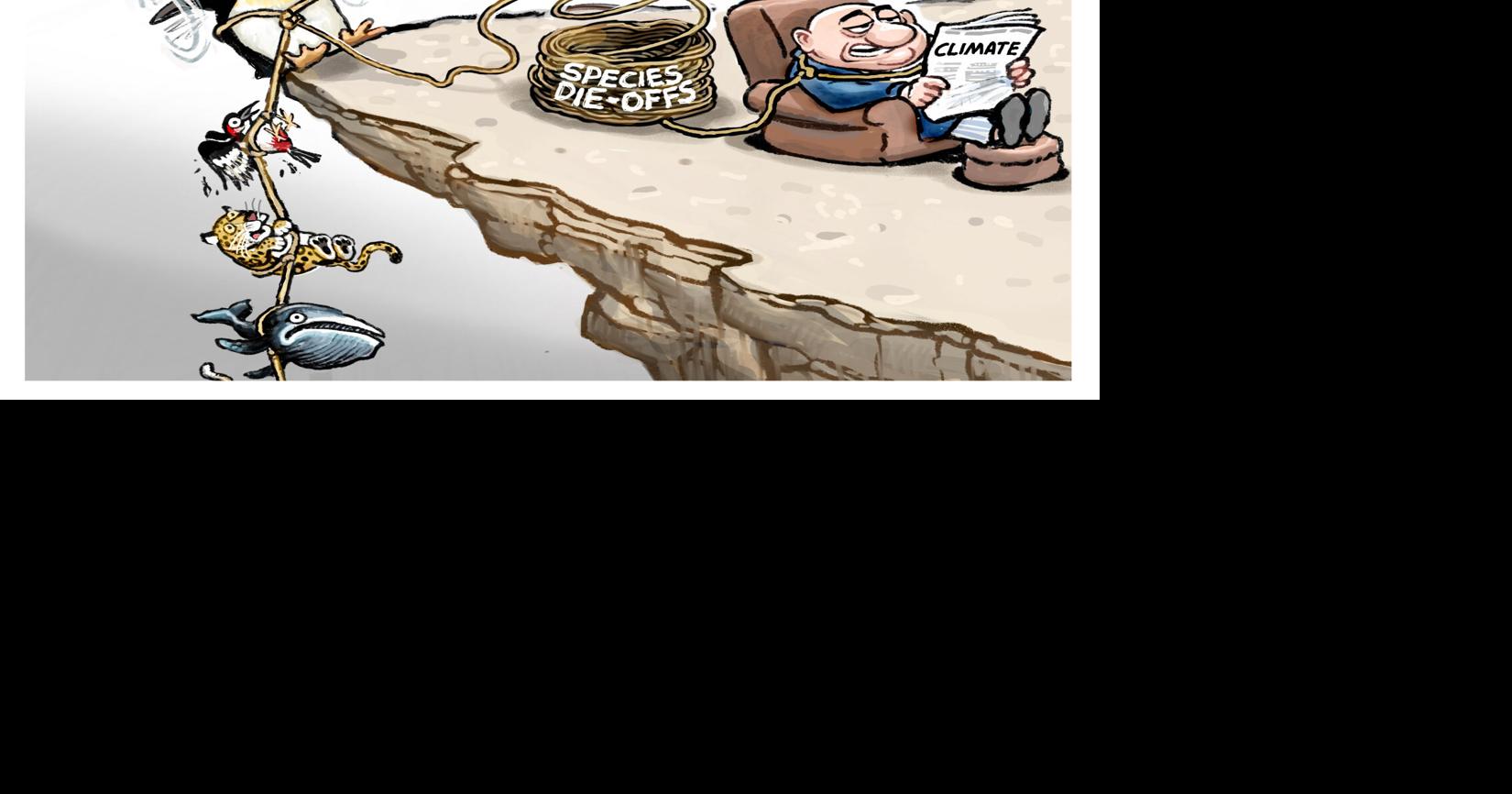 Editorial Cartoon: Endangered Species | Editorial Cartoon | yoursun.com