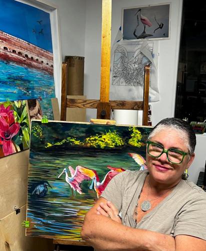 Artist Jacqueline Roch is all about 'tropical realism' | Daily Break ...