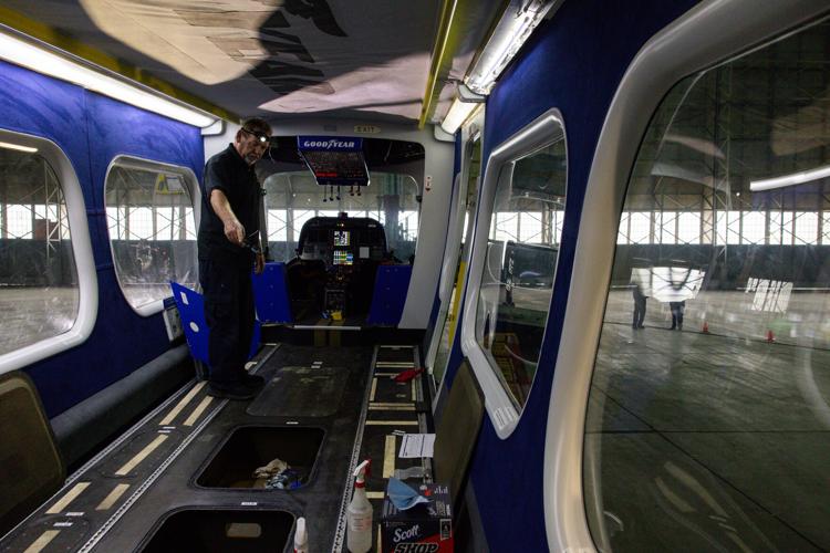 goodyear blimp interior