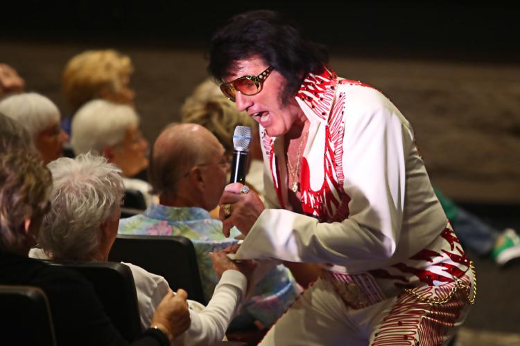 Mike Albert's 'Elvis' show a hit for audience, wrestling team ...