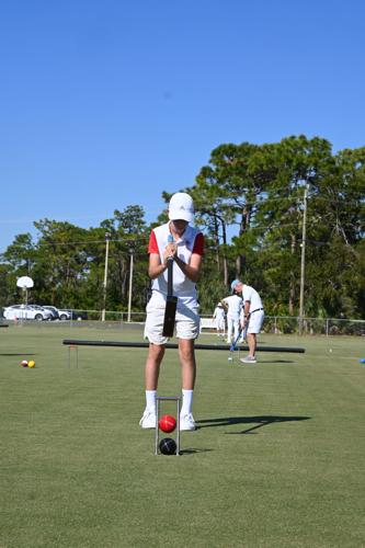 WITH VIDEO: Golf croquet — husband vs. wife, father vs. son | News ...