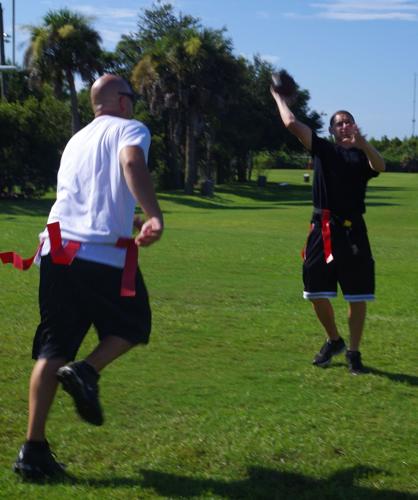 Women form men’s flag football league | News Archives | yoursun.com