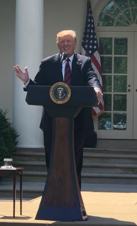 Charlotte County Commissioner Truex attends Rose Garden immigration ...