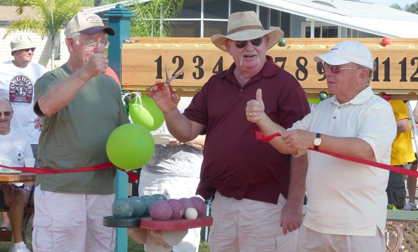 Burnt Store Colony celebrates new bocce courts | News Archives ...