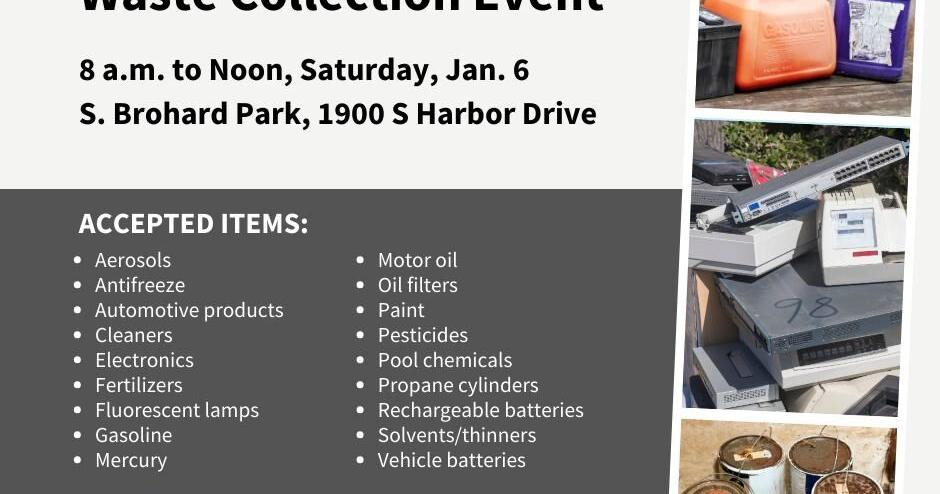 Hazardous waste collection scheduled | News | yoursun.com