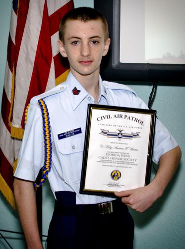 Cadet inducted into CAP Honor Society | News Archives | yoursun.com