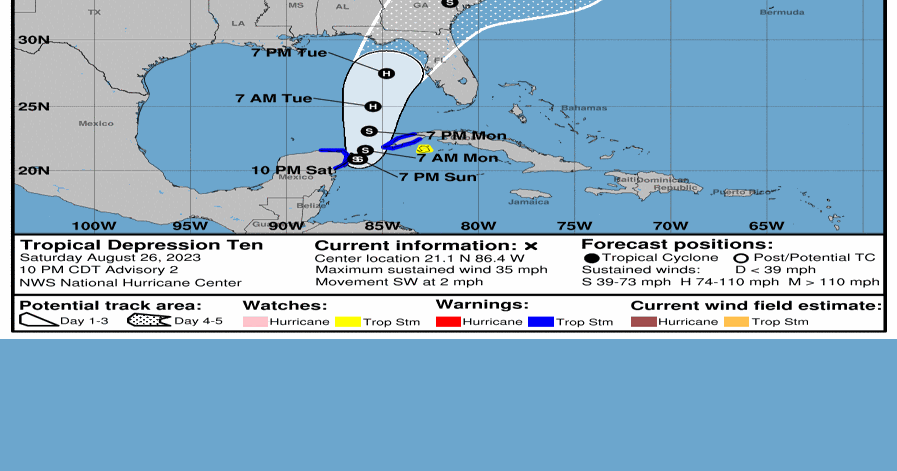 National Hurricane Center: Storm heading toward Southwest Florida ...