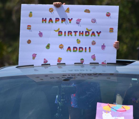 Happy birthday, Addi French! Amazing gift for 7-year-old North Porter ...