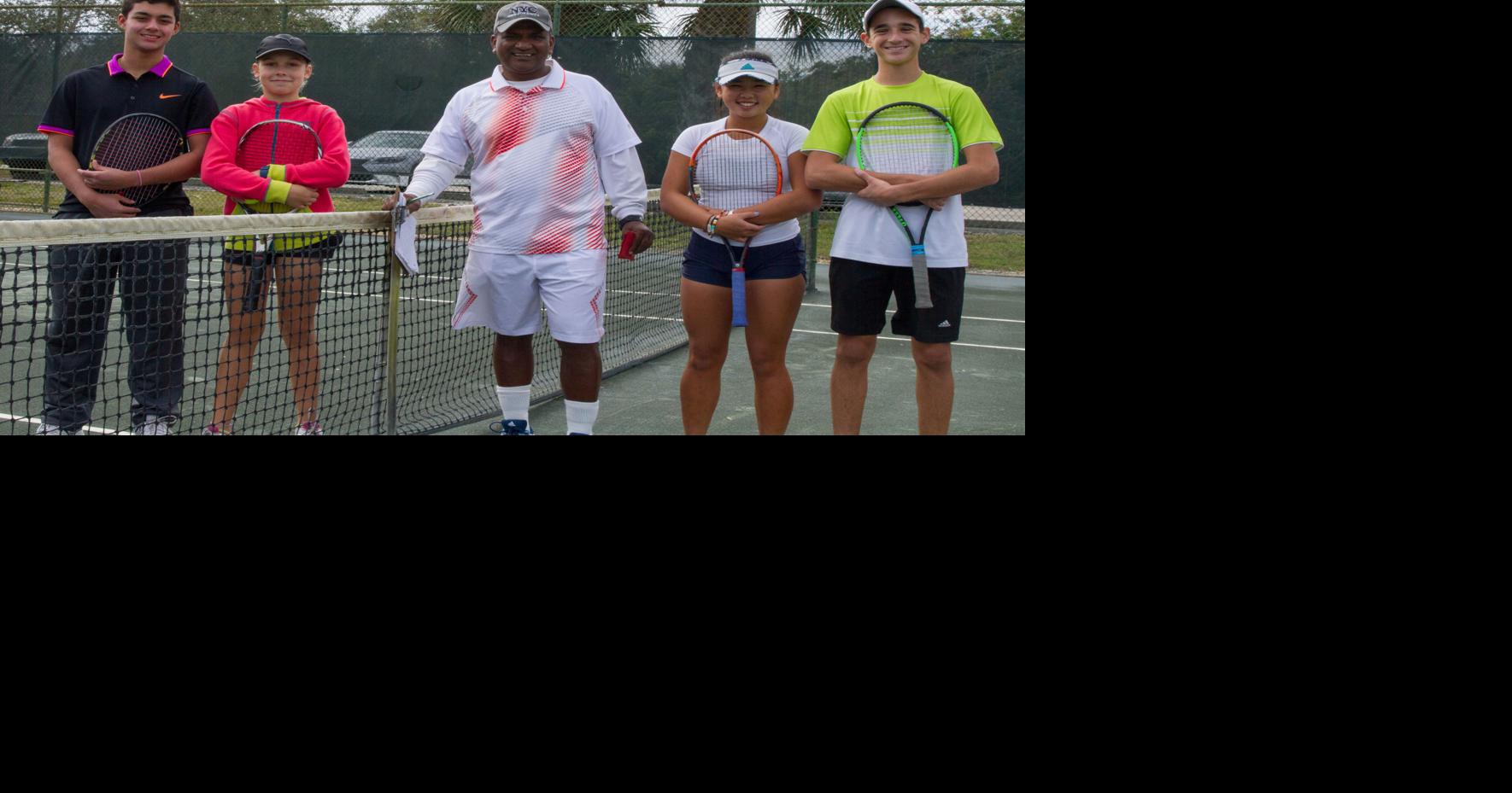 Pros and youth put on a tennis show | News Archives | yoursun.com