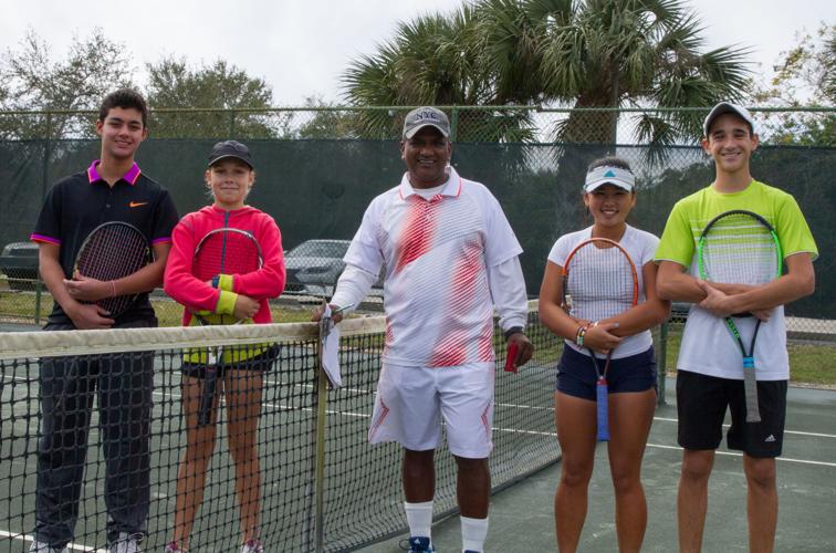 Pros and youth put on a tennis show | News Archives | yoursun.com