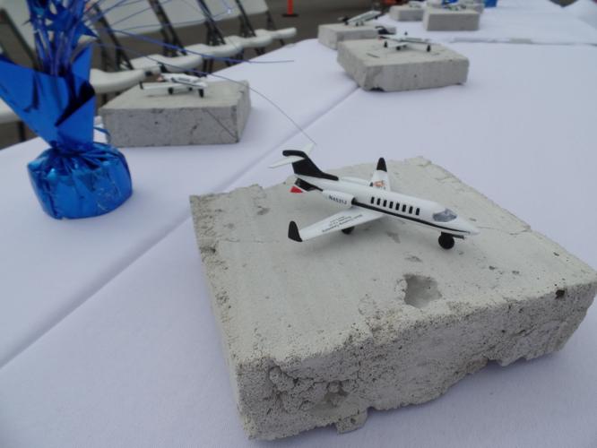 Airport hosts EMAS ‘block crushing’ ceremony | News Archives | yoursun.com
