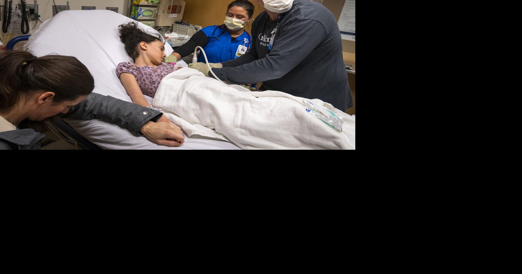 One day in the frantic life of a children's emergency room nurse ...