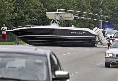 My boat is on the road. No, literally. | Waterline | yoursun.com