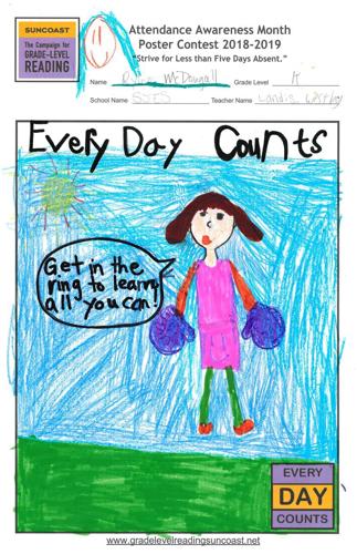 Student winners of attendance poster contest announced | The Daily Sun ...