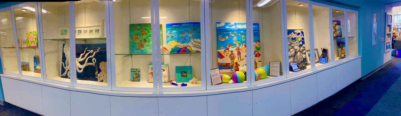 Local artist shown at Jacaranda Library | The Gondolier | yoursun.com