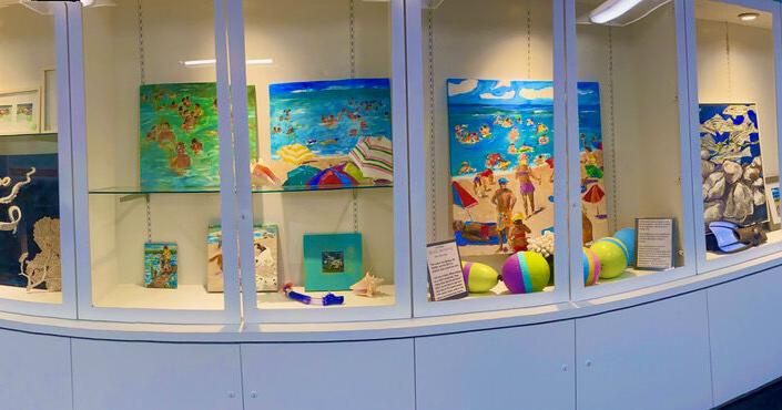 Local artist shown at Jacaranda Library | The Gondolier | yoursun.com