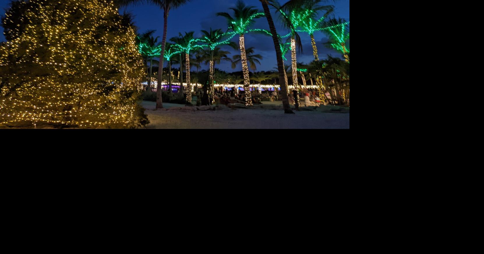 Santa zip lines into The Hollow | News | yoursun.com