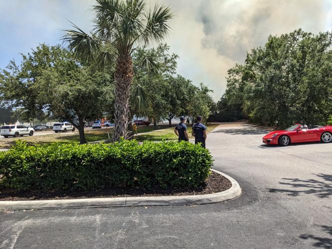 UPDATED: Wildfire burning in South Sarasota County; portion of ...