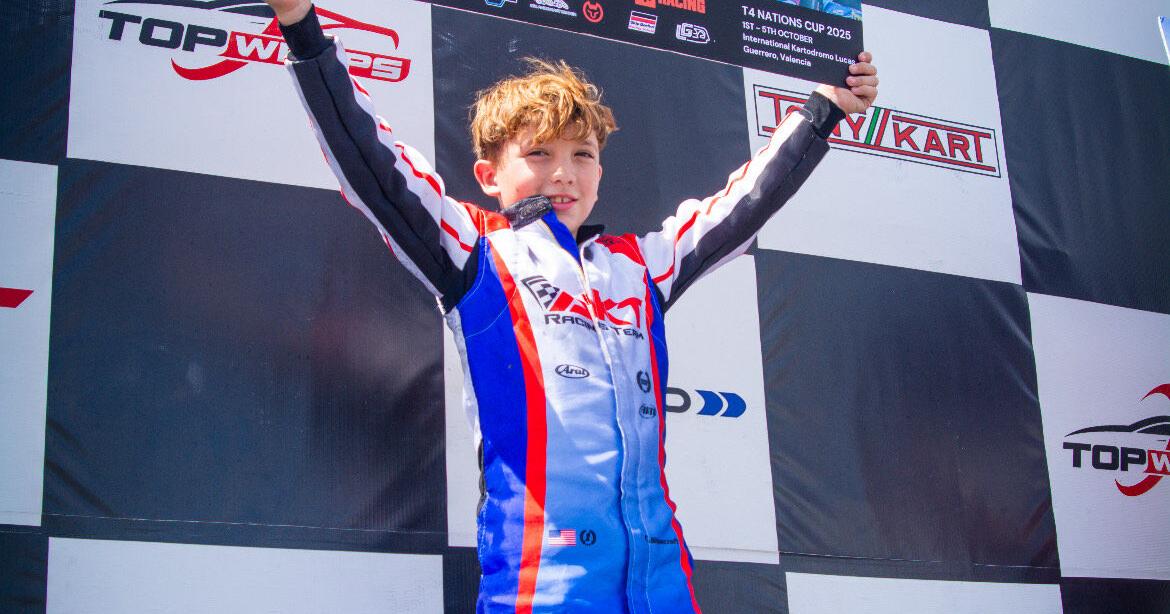 Port Charlotte's Cohen Shoecraft, 10, to represent USA in go-kart ...
