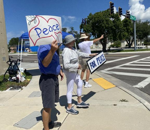 Englewood's peace pole restored | The Daily Sun | yoursun.com