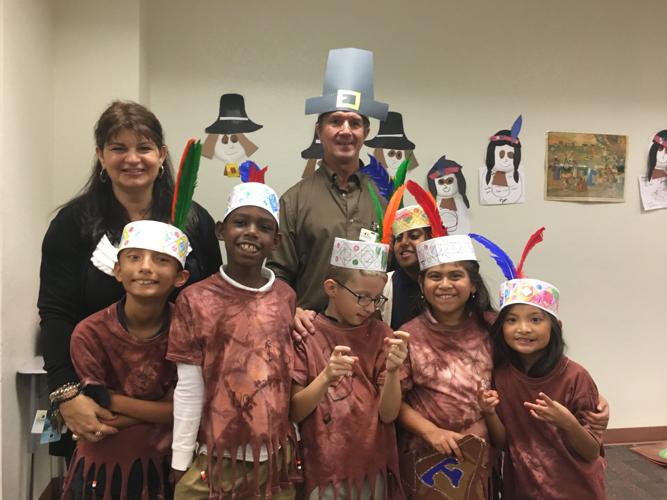 Peace River classes come together to celebrate Thanksgiving | Port ...