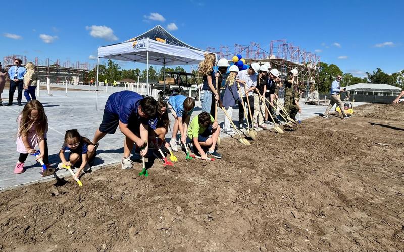 Imagine School students, staff, community break ground for new campus ...